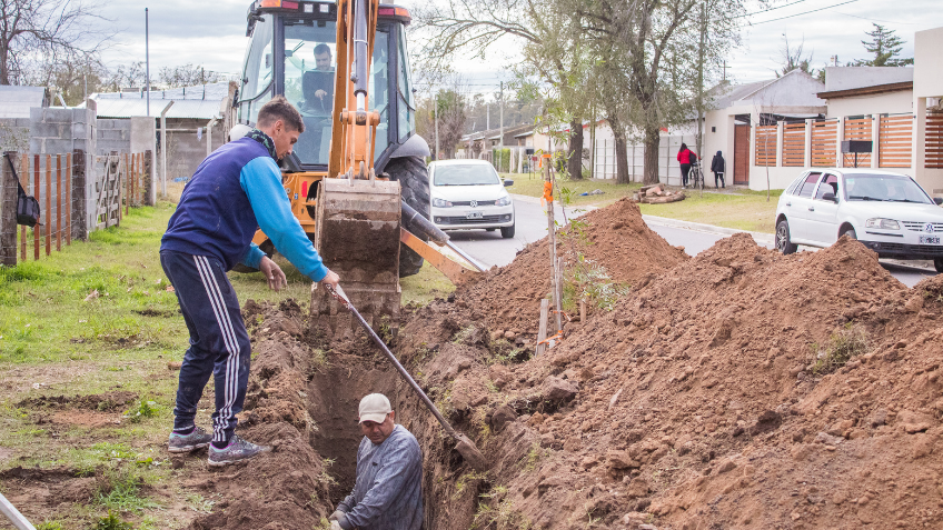 EXTENCIÓN DE LA RED CLOACAL | Municipalidad de Tapalqué, Buenos Aires